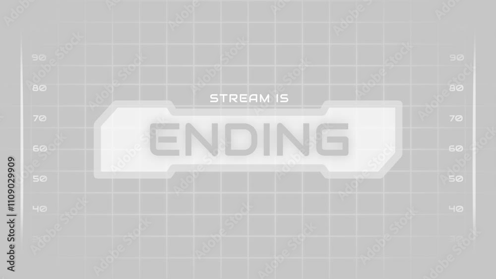 Futuristic stream overlays, animated twitch overlays, stream starting ...