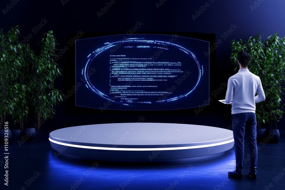 Agile workflow visualization on a virtual monitor with digital tools ...