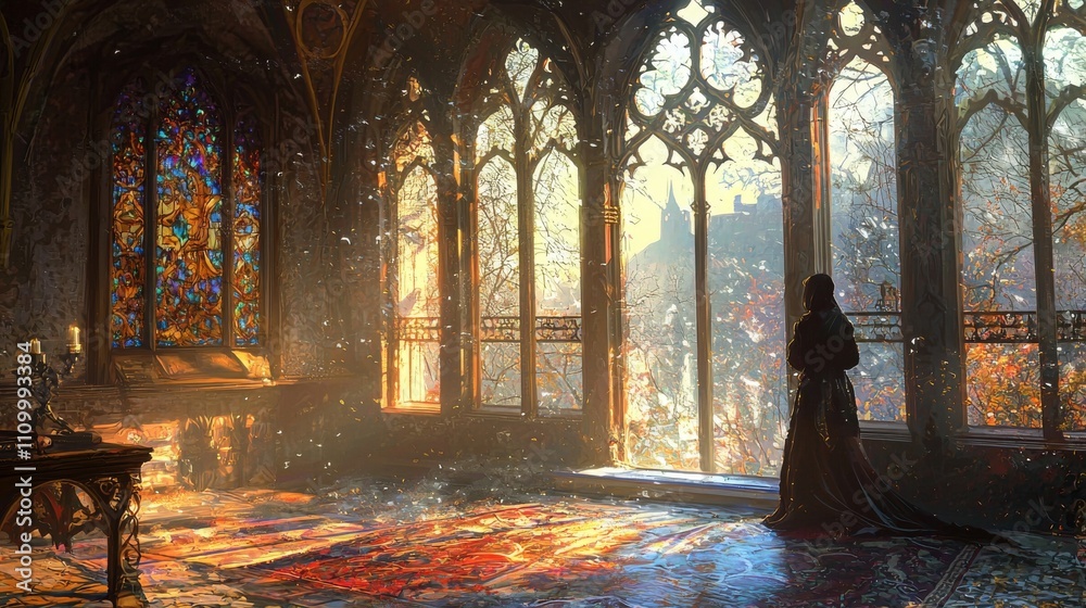 Mystic Elements of Turkish Folklore and Fairy Tales Stock Illustration ...