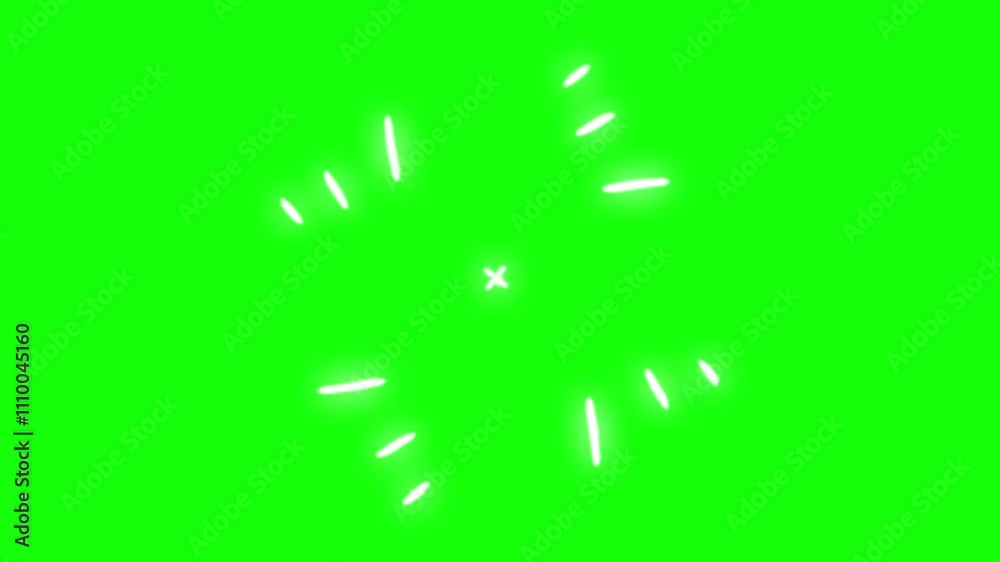 Green screen animation motion graphic with chroma key clip template 4k ...