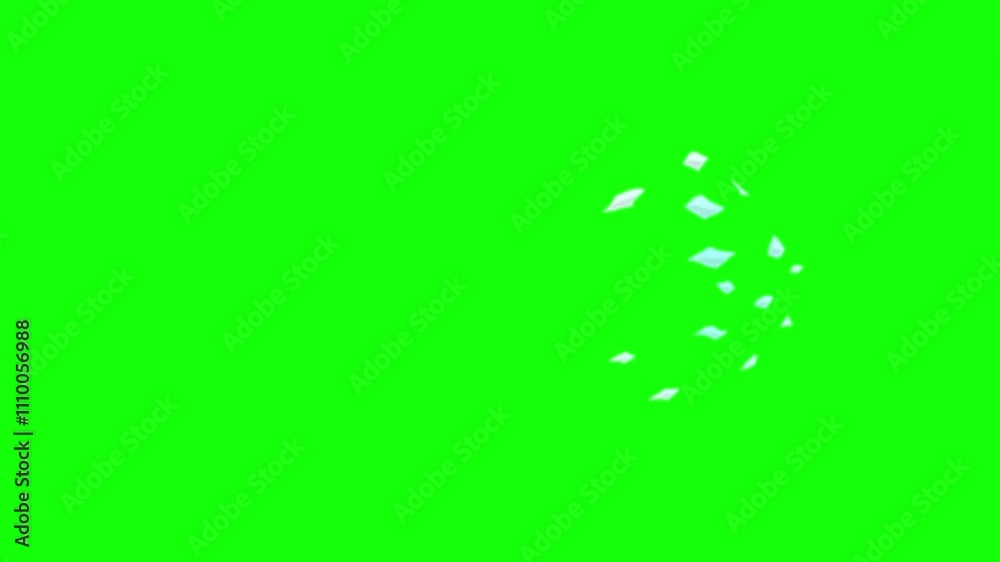 Green screen animation motion graphic with chroma key clip template 4k ...