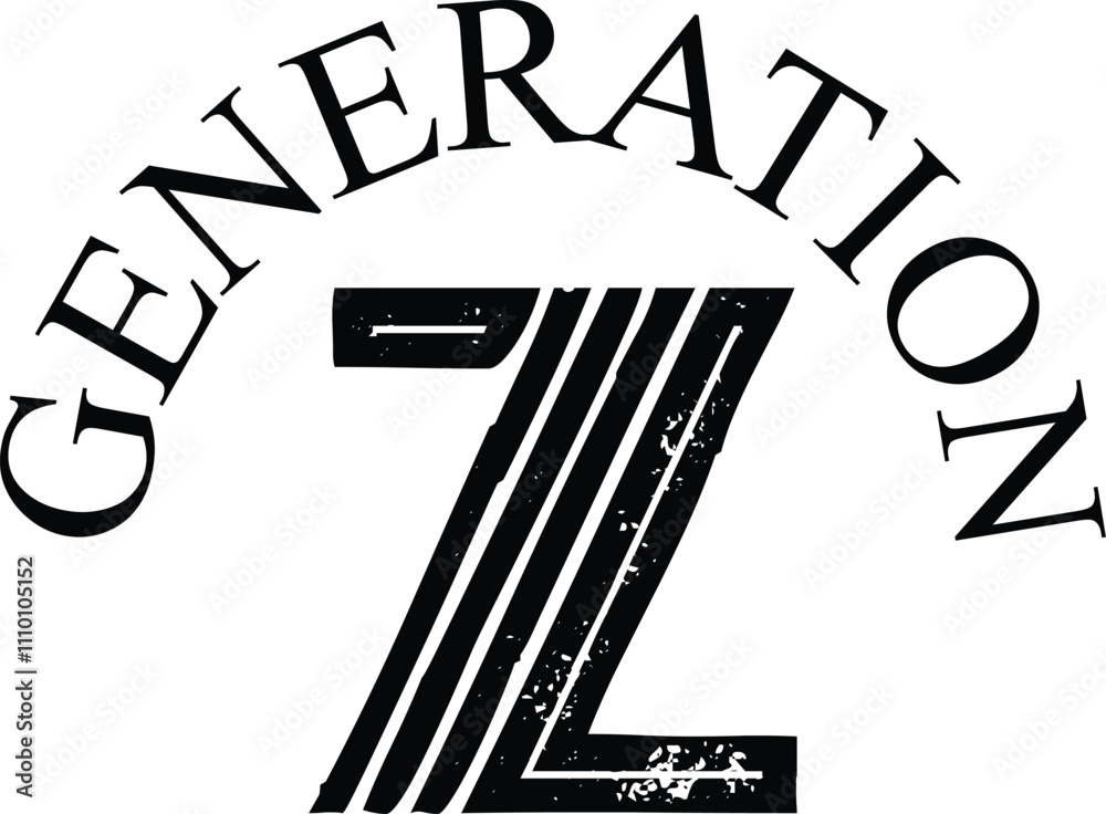 Generation Z SVG Design, Generation Z Tshirt Design, Generation Z Shirt ...
