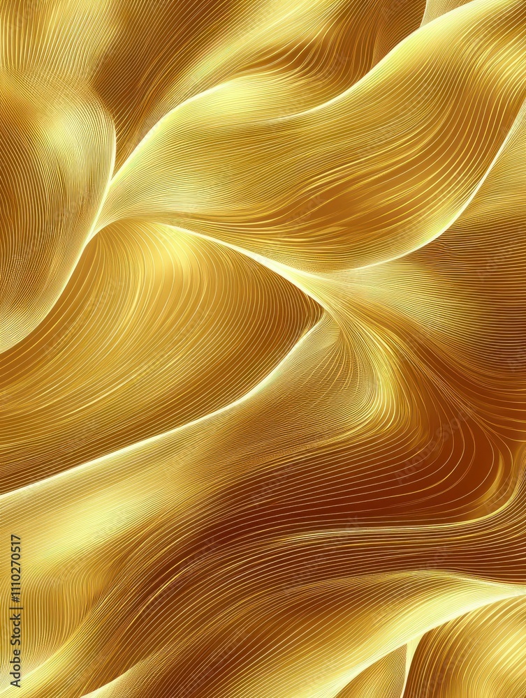 Gold abstract line arts background vector. Luxury wall paper design for ...