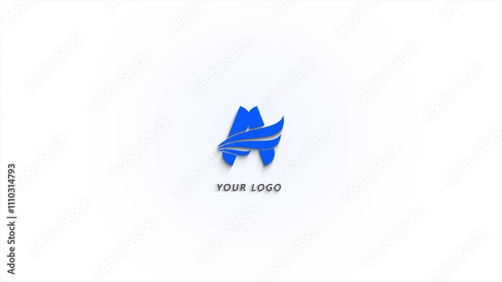 an unique 3d hyper clean energetic logo intro animation. intro, outro ...