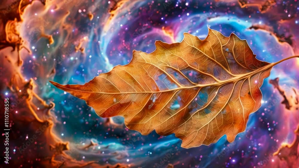 Cosmic Leaf: Top 10 Abstract Background Animation - 4K Ultra HD Stock ...