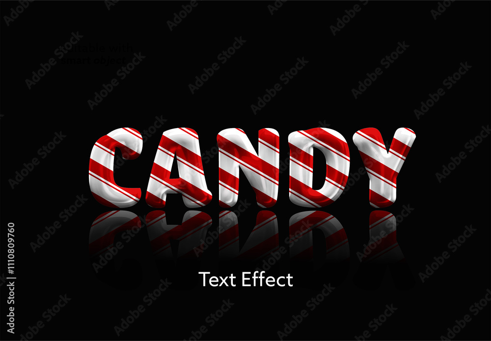 Candy Text Effect Stock Template | Adobe Stock