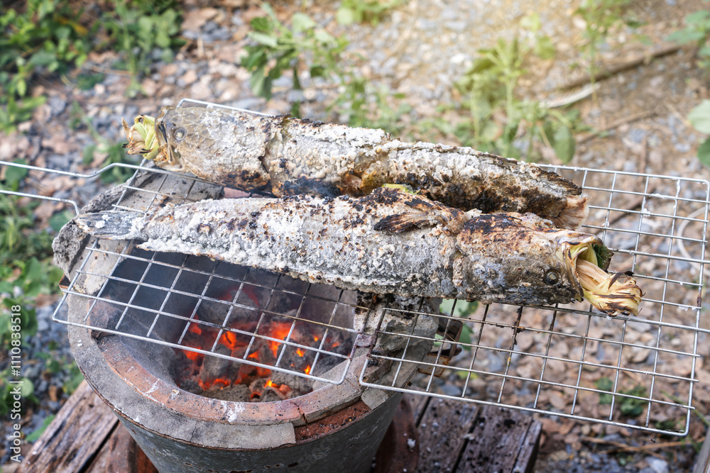 Picnic in the Backyard. Traditional Thai food menu from natural water ...