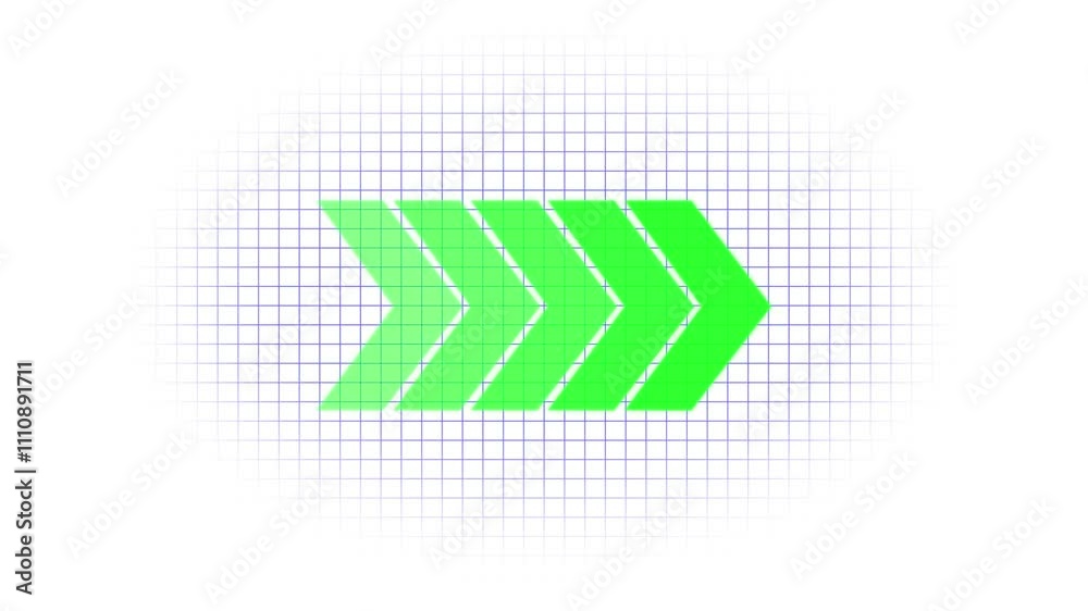 Arrow Loop Animation direction concept. arrow loading icon concept ...