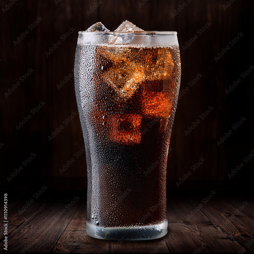 boire, en verre, coca, glace, boisson gazeuse, froid, boisson, liquide ...