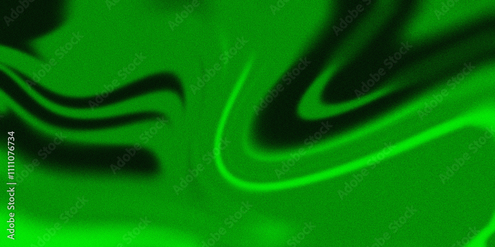 acid green background is grainy, blur retro white, purple liquid wavy ...