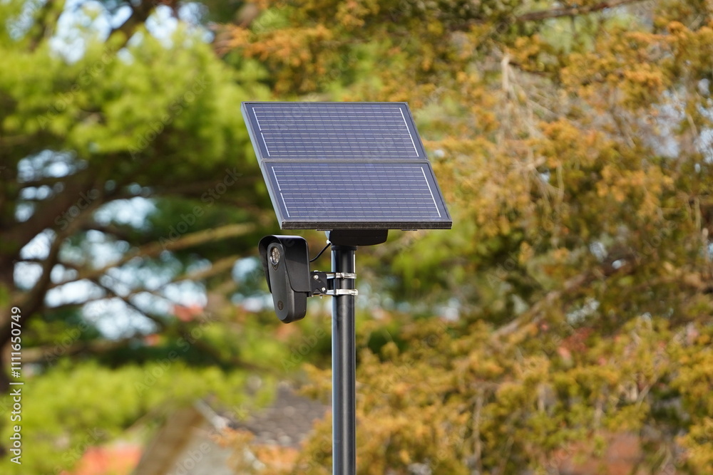 Flock safety police law enforcement license plate reader set up outside ...