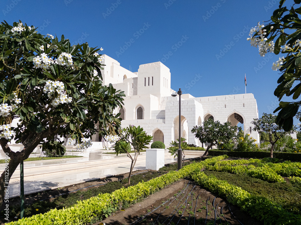 Royal Opera House Muscat. Built on the royal orders of Sultan Qaboos of ...