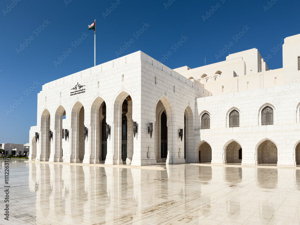 Royal Opera House Muscat. Built on the royal orders of Sultan Qaboos of ...