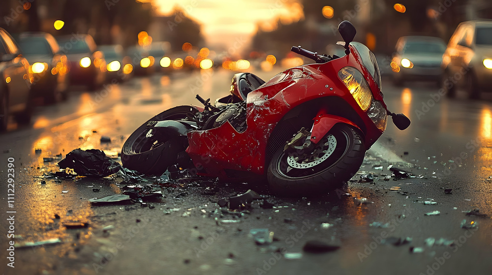 Motorcycle Crash: Accident Scene Investigation, Debris Analysis, Safety ...