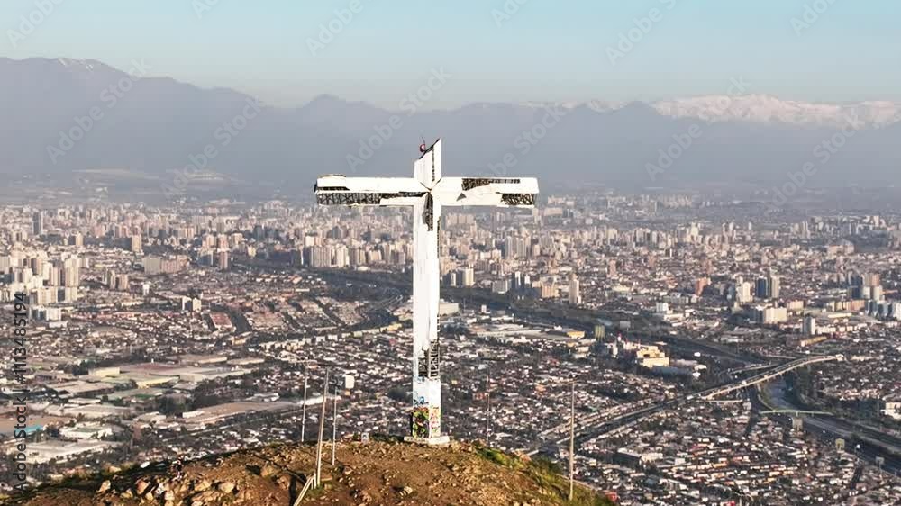 Un video que muestra la cruz de renca, en Renca Santiago de Chile ...
