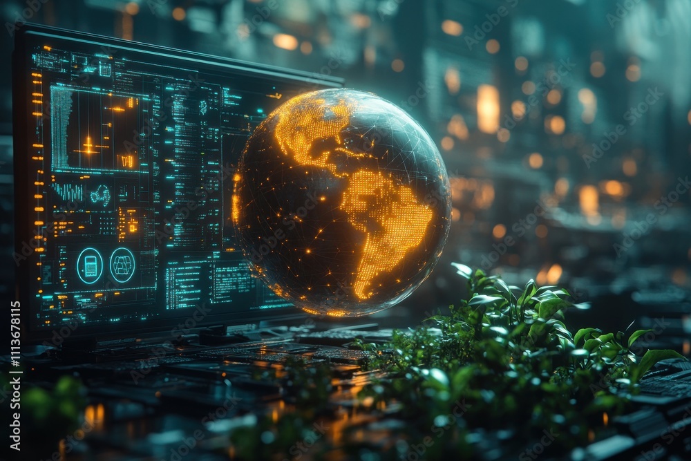 Sustainable Digital Workspace Eco-Friendly Technology Life Cycle ...