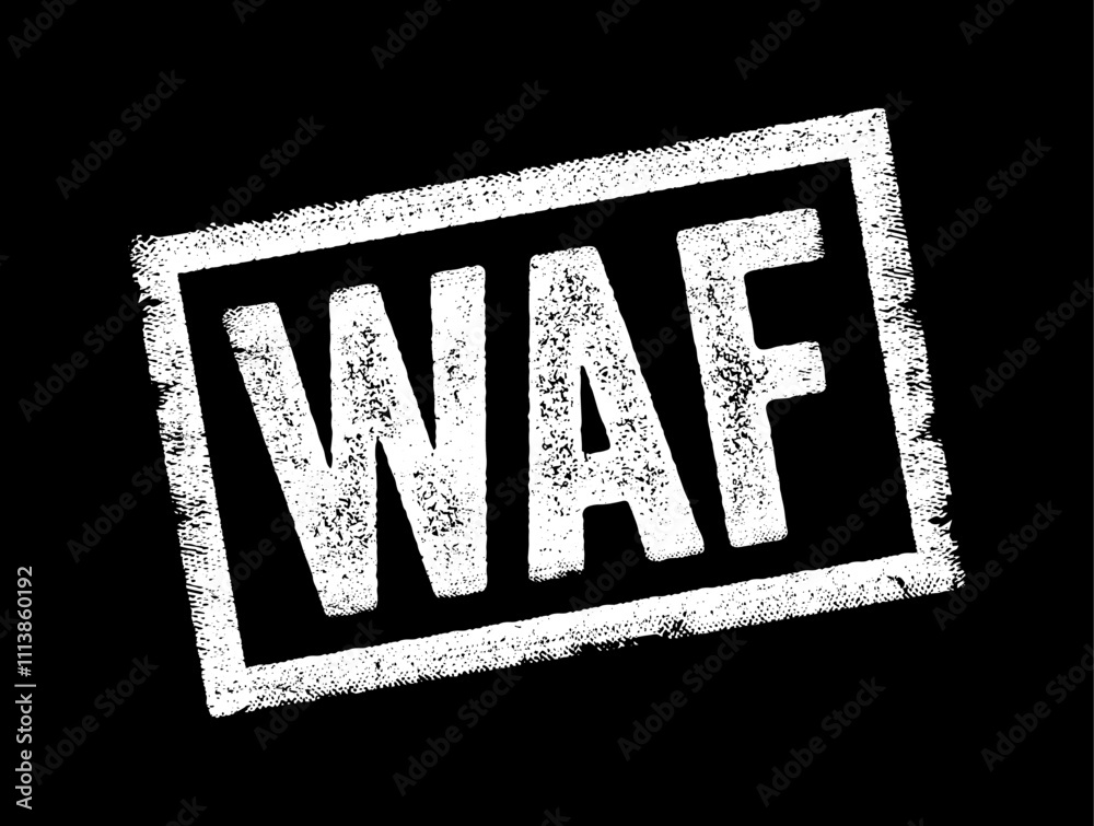 WAF stands for Web Application Firewall, it's a security solution ...