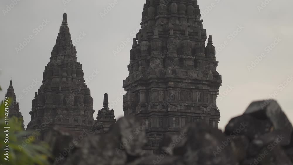 Yogyakarta, Indonesia - Prambanan also called Candi Roro Jonggrang on ...