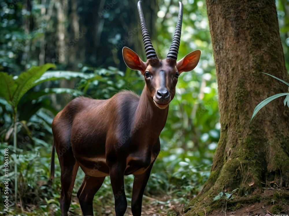 Saola: Dubbed the "Asian unicorn," this extremely rare antelope-like creature was discovered in ...
