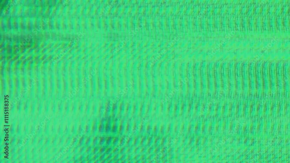 Effect of an old TV with a kinescope on a green screen. Chromakey ...