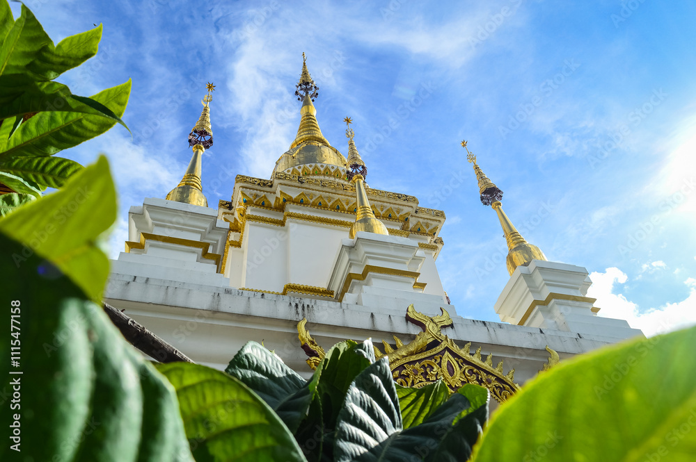 Pagoda Lanna Architecture, Symbols of Buddhism, South East Asia at Wat ...