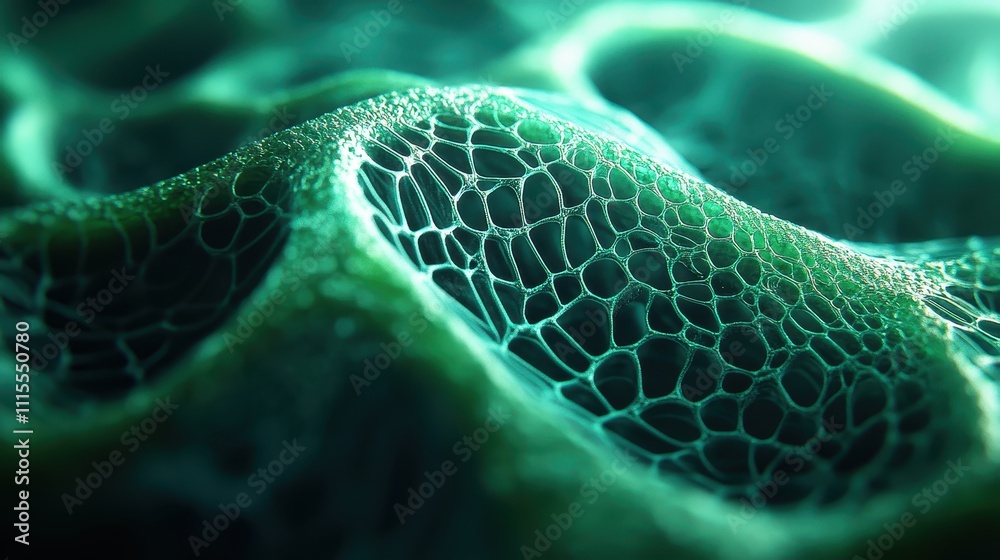 natural transpiration stomata balance depicted in simplified visual ...