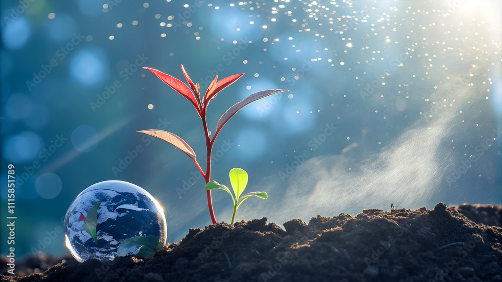 Growth for the Planet and Prosperity, symbolizes the harmony between ...