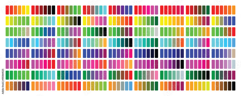 Color Chart. Color palette guide. color set. Print Test Page. Pantone ...