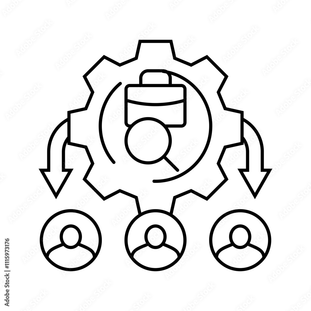 applicant tracking system ats line icon vector. applicant tracking ... applicant tracking system ats line icon vector. applicant tracking ...