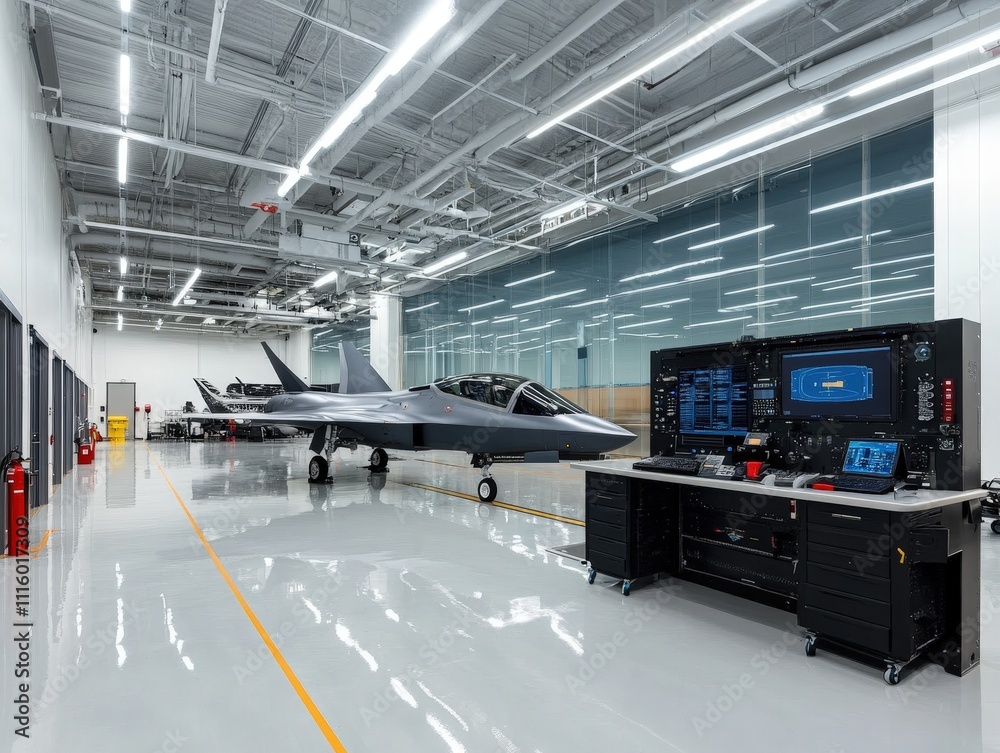A modern aviation design facility captured through professional ...