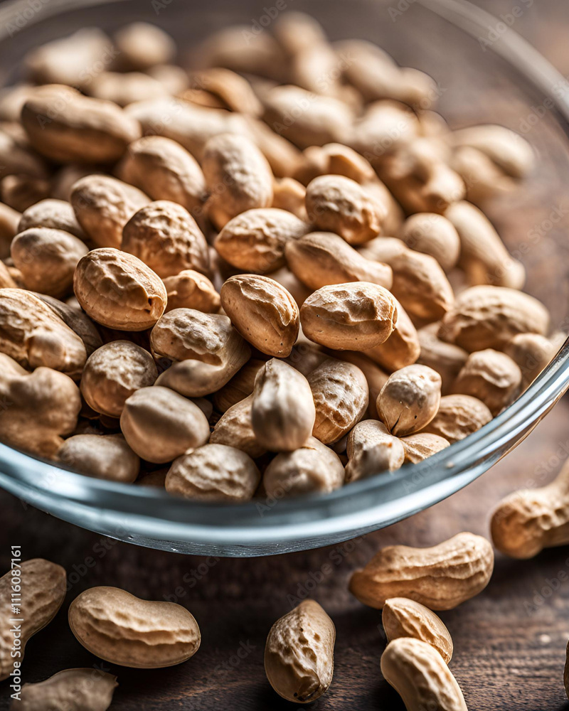 peanuts in plate, roasted peanuts, healthy snack, crunchy peanuts ...