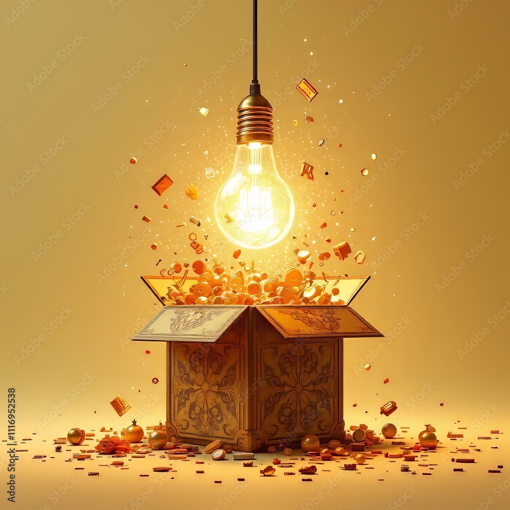 Groundbreaking ideas, game-changing approaches. Stock Photo | Adobe Stock