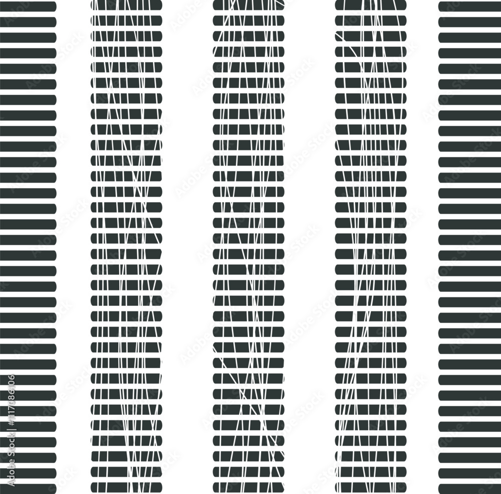 Texture in the form of vertical columns with horizontal short stripes ...