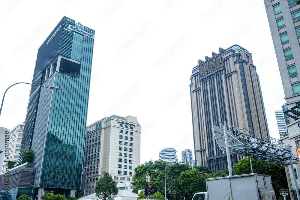 Singapore - September 07, 2024 : Buildings View Of Raffles Hospital ...