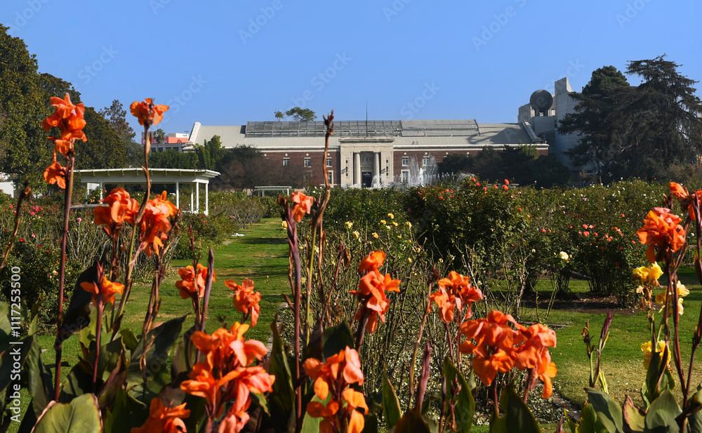 LOS ANGELES, CALIFORNIA - 4 DEC 2024: The Wallis Annenberg Building in ...