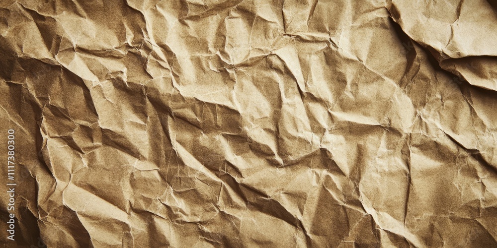 Vintage crumpled paper serves as an ideal background, enhancing the ...