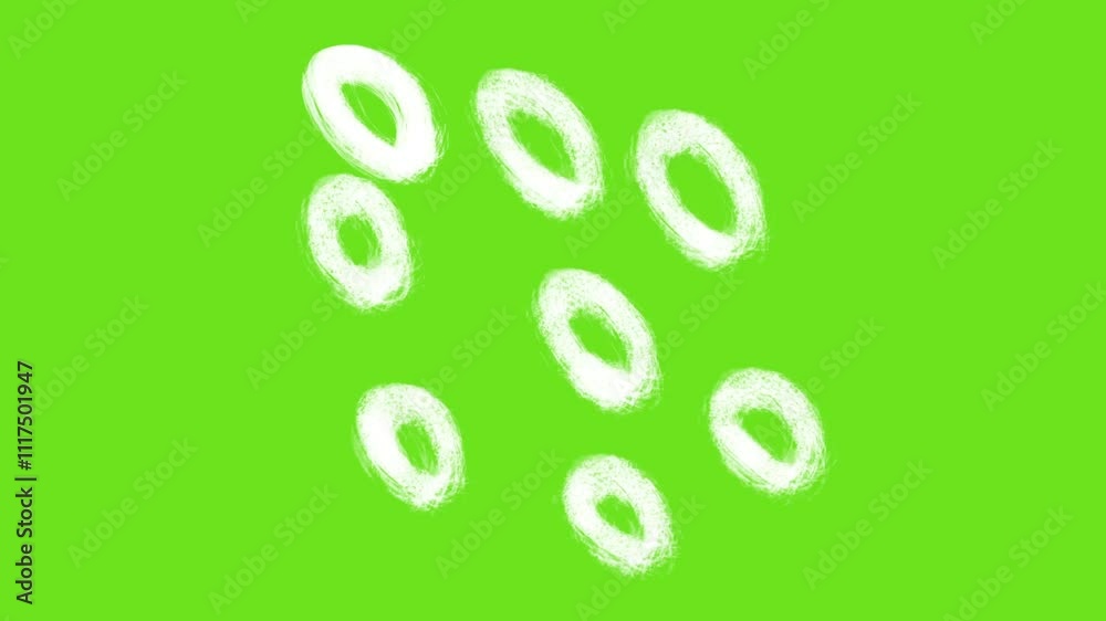 Vidéo Stock Scribble green screen, Animation Cartoon Video Green Screen ...