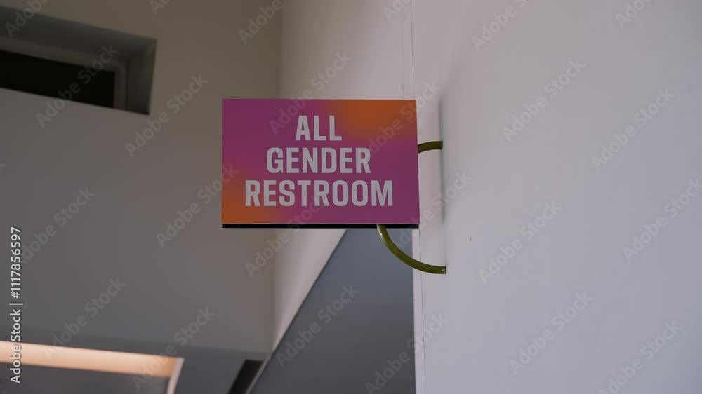 Gender neutral toilet sign concept set. Male, female, lesbian, gay ...
