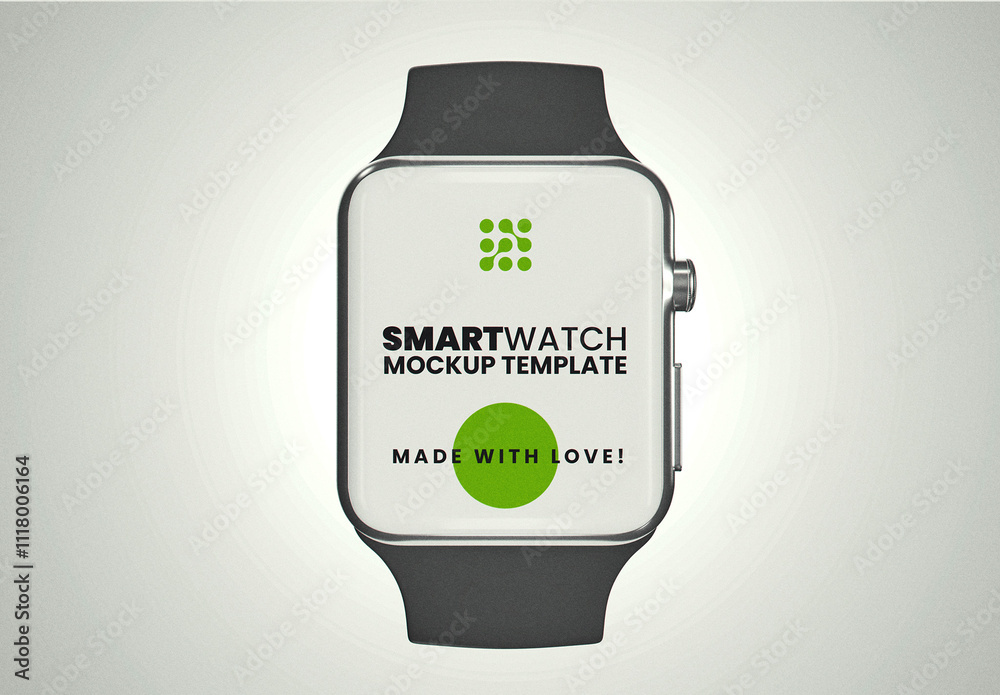 Smart Watch Mockup Stock Template | Adobe Stock