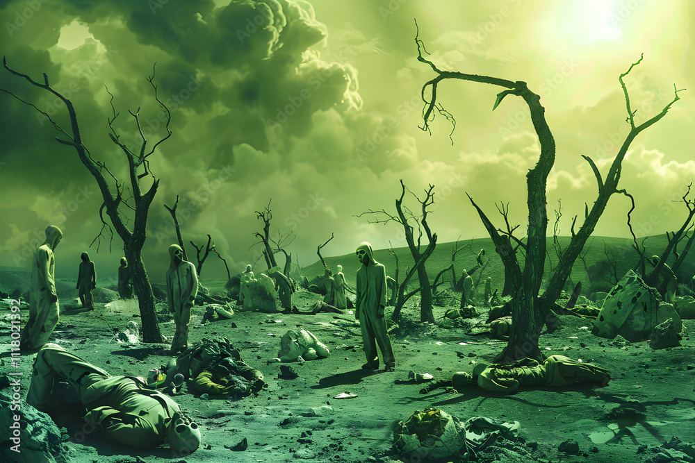 Photo & Art Print The horrifying aftermath: representation of a ...