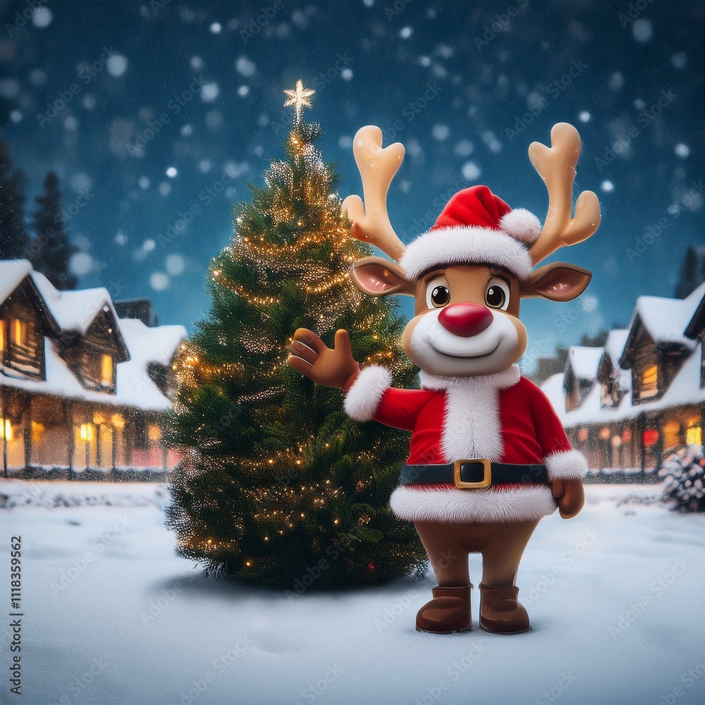 Reno Feliz: Vistiendo a Papá Noel en un Pueblo de Cuento de Hadas ...