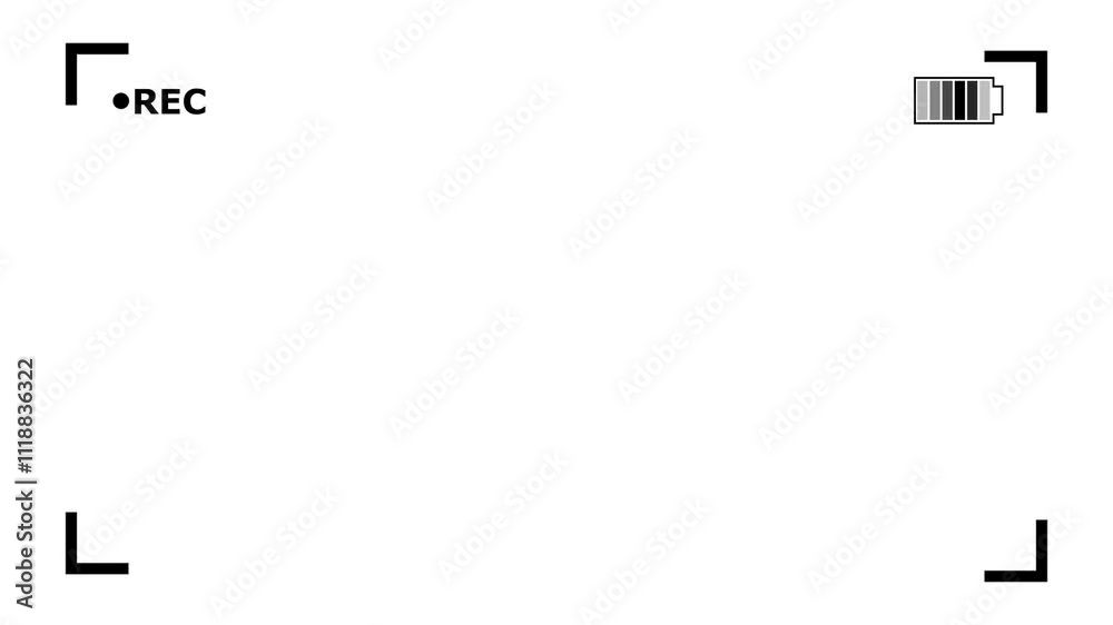 Camera Recording Screen Overlay 4K. Video Camera Recording Screen HD ...