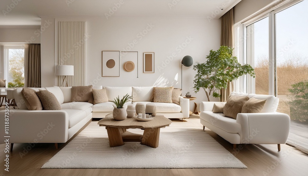 Cozy rugs for your white and neutral living room design that add warmth ...