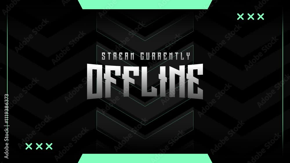 animated stream overlays, starting screen, offline screen, right back ...