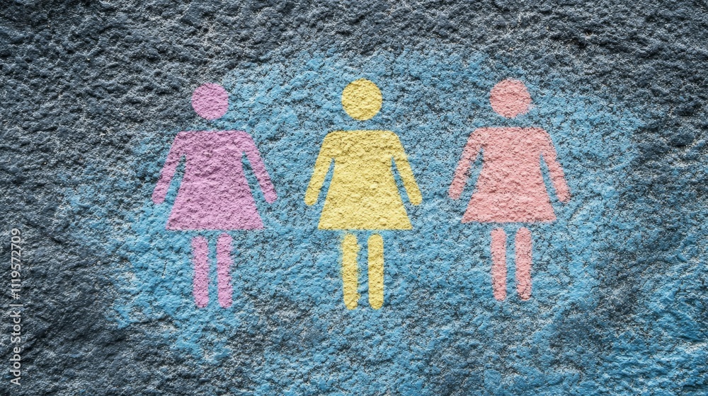 restroom wayfinding system, gender neutral bathroom signs ...