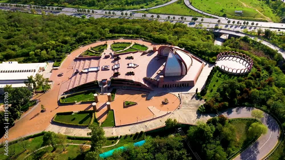 Pakistan Monument in Islamabad, Pakistan. Pakistan Monument is a ...