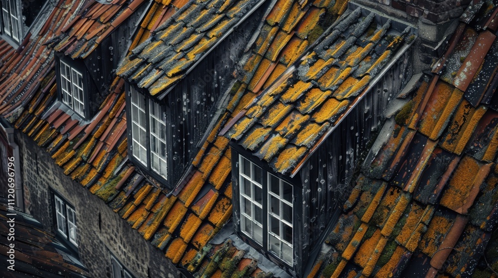 Gambrel Roof: A two-sided roof with two slopes on each side ...