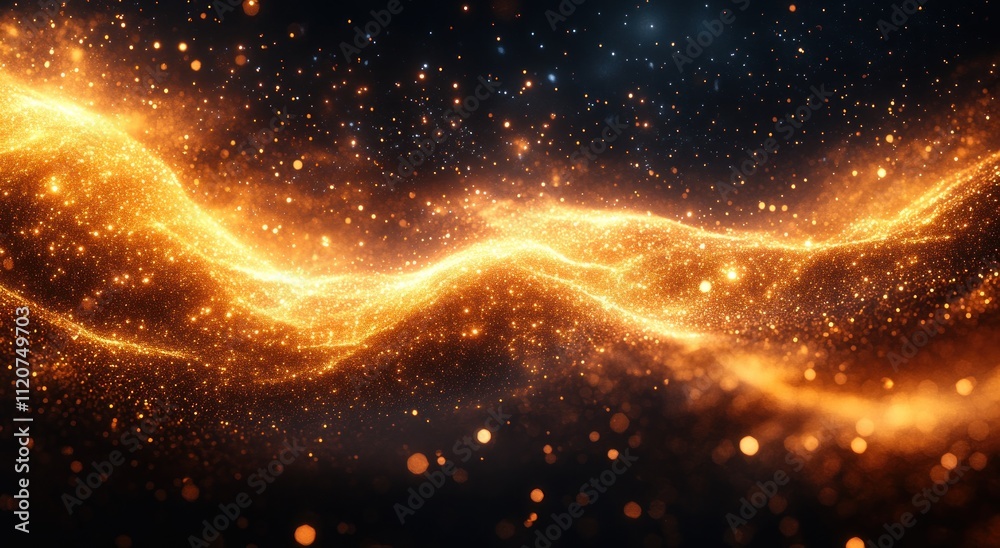 Sunlight Burst Radiance with Flare Light Effects and Abstract Design of ...