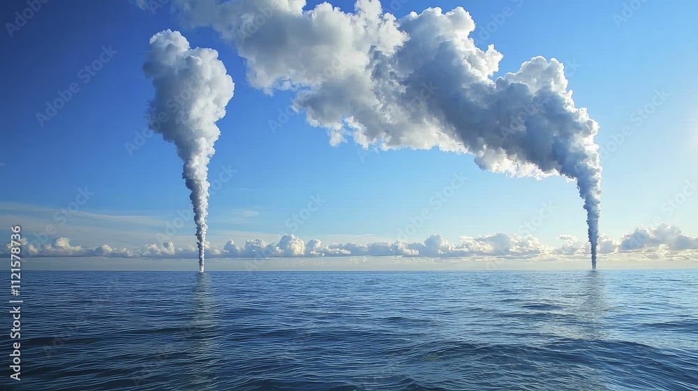 Effects of ocean absorption on carbon emissions and global warming ...