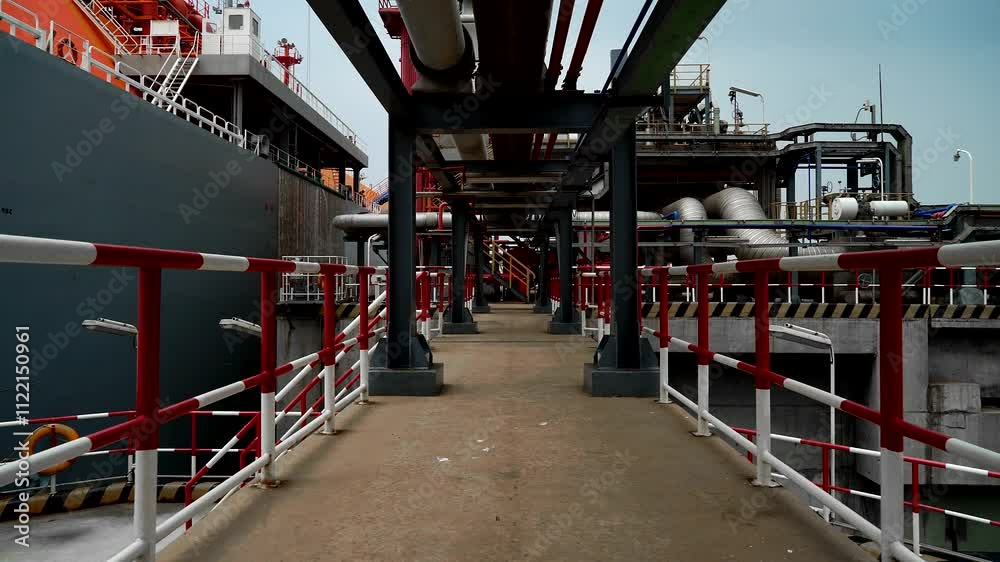 LNG Ship Terminal Overview, Liquefied Natural Gas Loading and Unloading ...